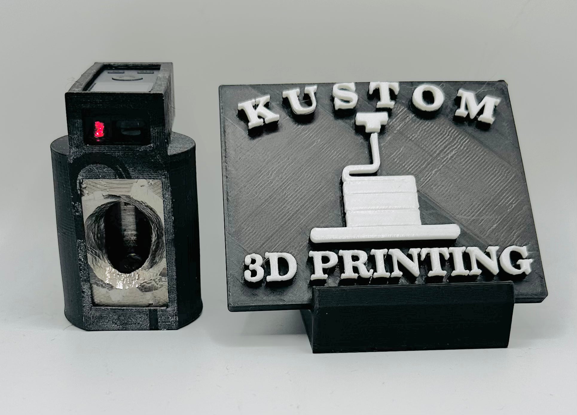 Collimator with laser and measuring device – Kustom 3D Printing