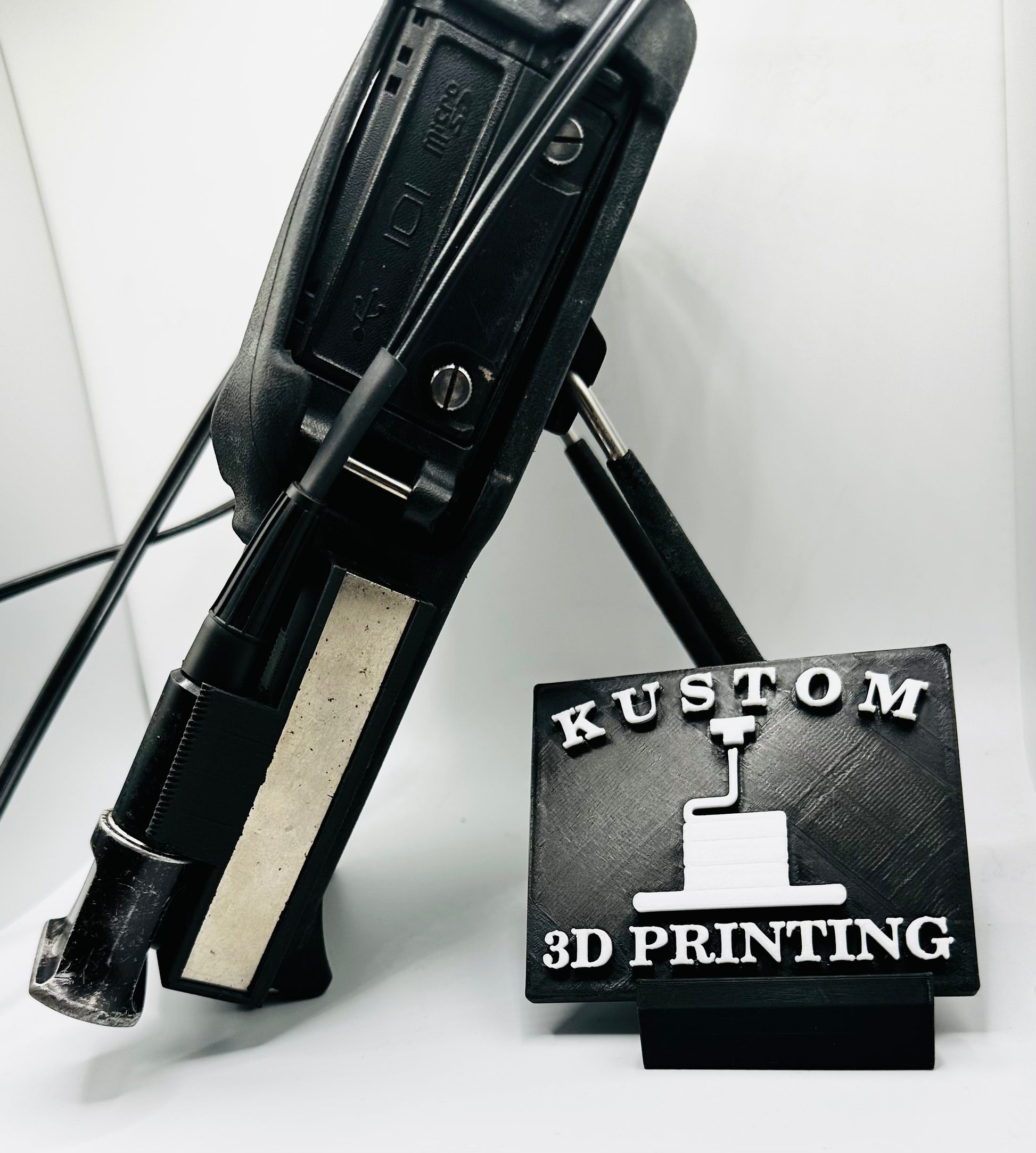 38Dl+ D790sm and 0.100”-0.500” calibration block holder – Kustom 3D Printing